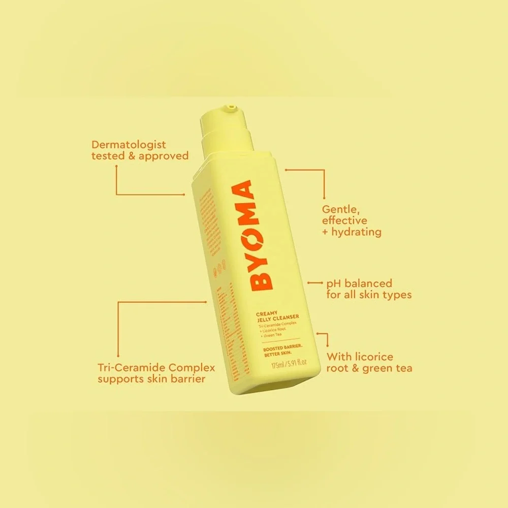Byoma | Skincare | Byoma Creamy Jelly Cleanser 75ml Barrier Repair ...